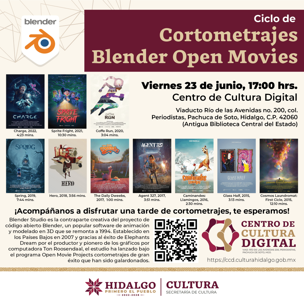 Ciclo de Cortometrajes Blender Open Movies – Centro de Cultura Digital ...
