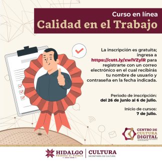 Curso Calidad en el Trabajo – Centro de Cultura Digital del Estado de ...